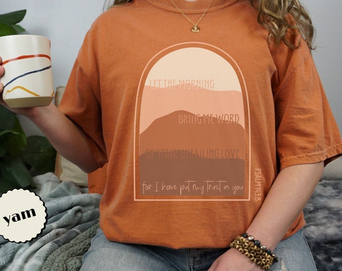 Mountains and Valleys Shirt, Christian Graphic Tees, Christian Shirts ...