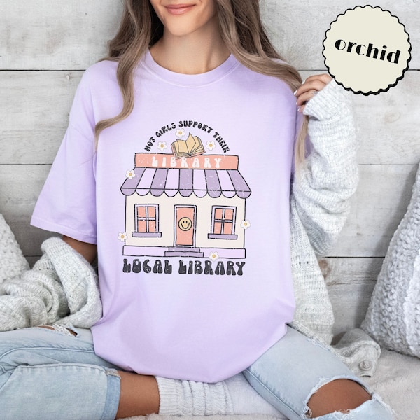 Library T Shirt - Etsy
