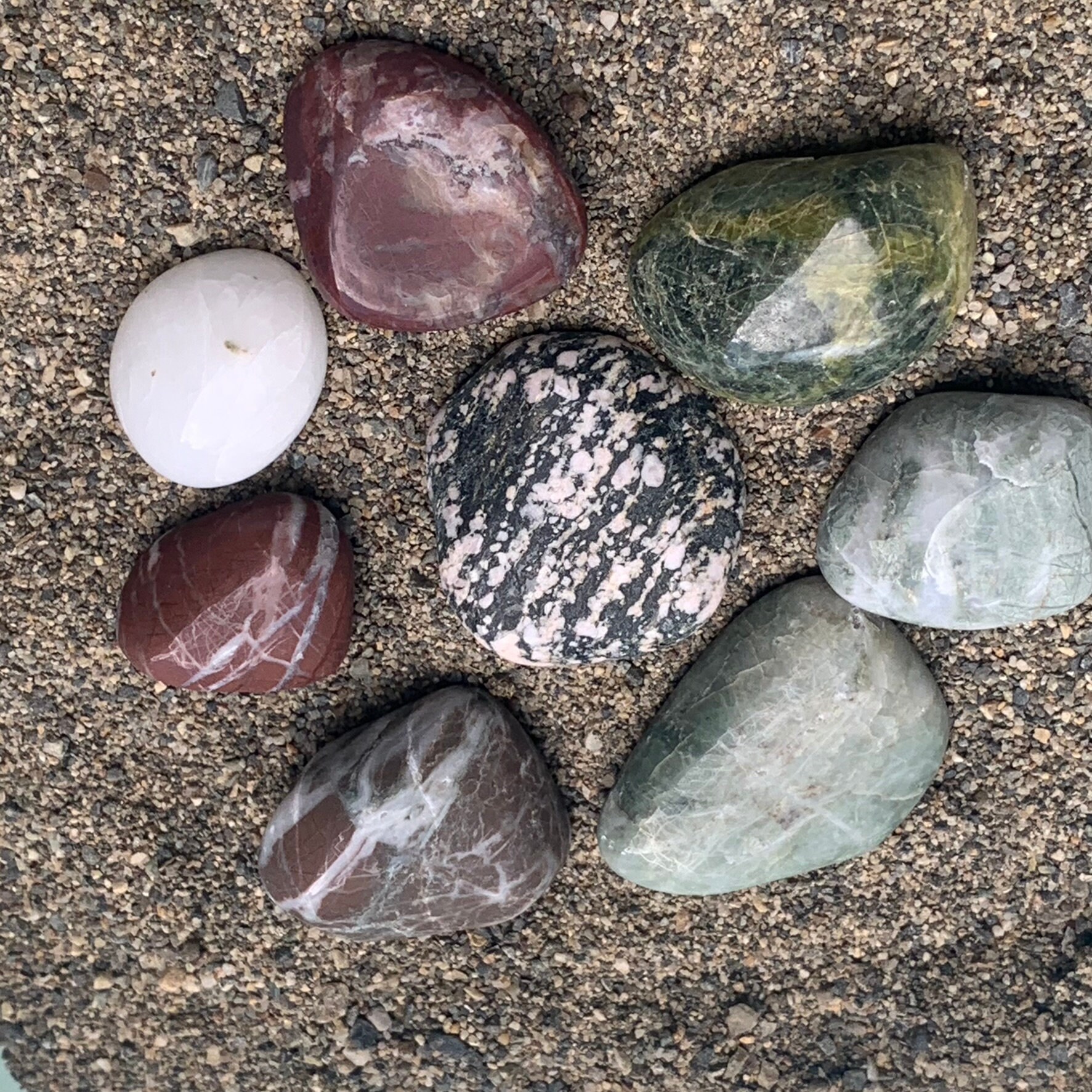 Tumbled & Polished Ocean Rocks Beach Stones Pacific Ocean Jasper ...