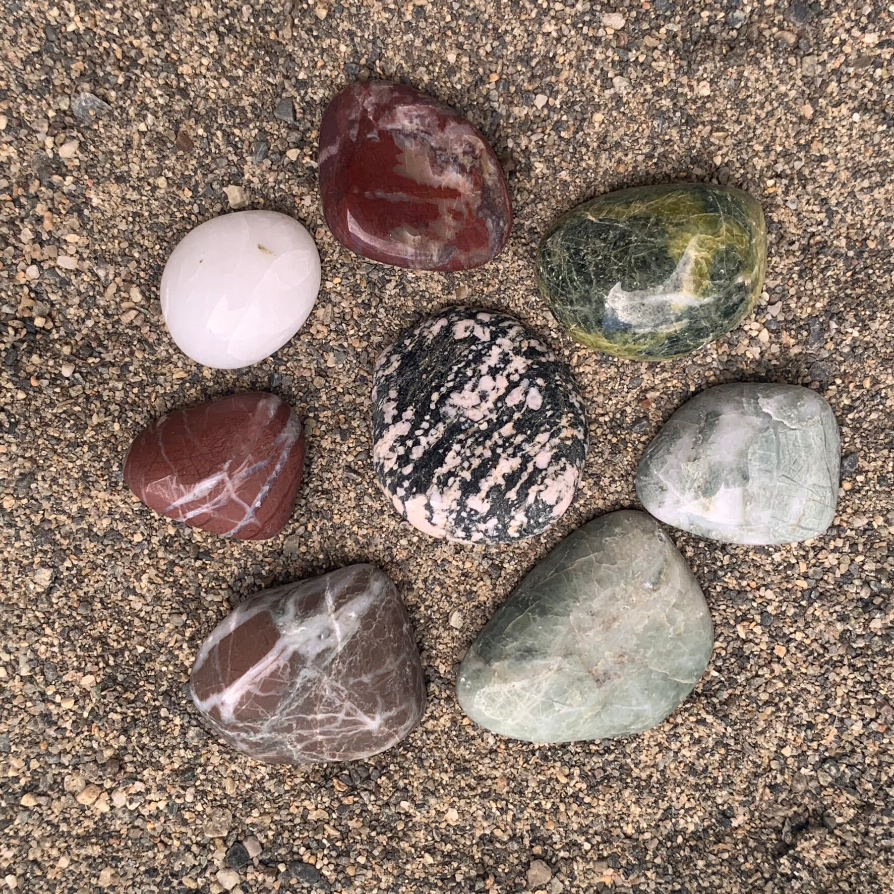 Tumbled & Polished Ocean Rocks Beach Stones Pacific Ocean Jasper ...