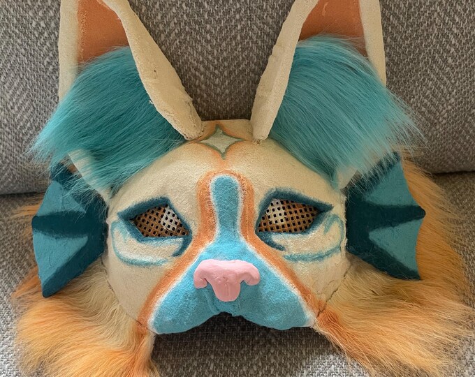 Aquatic Themed Cat Mask (price Lowered!) - Etsy