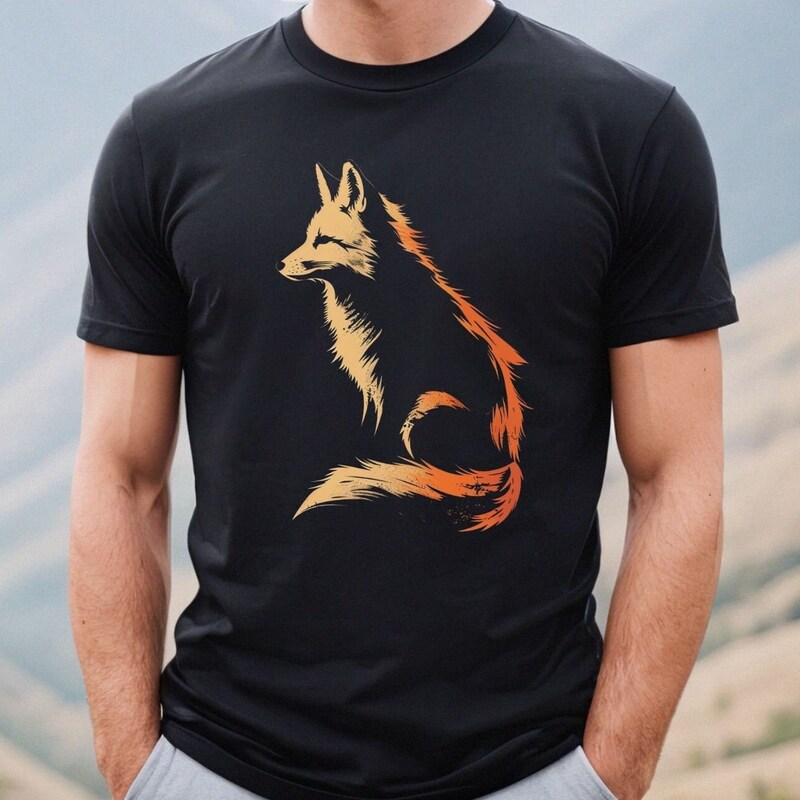 Fox Tee Shirts for Men - Etsy