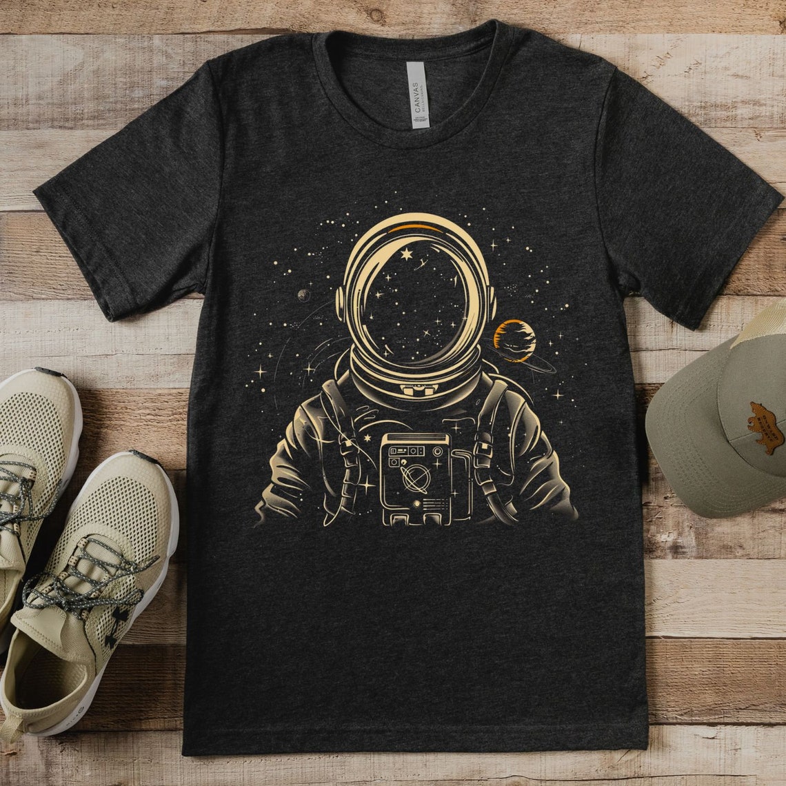 Mens Astronaut Graphic Tee, Astronauts and Space Shirt - Space Tshirt ...