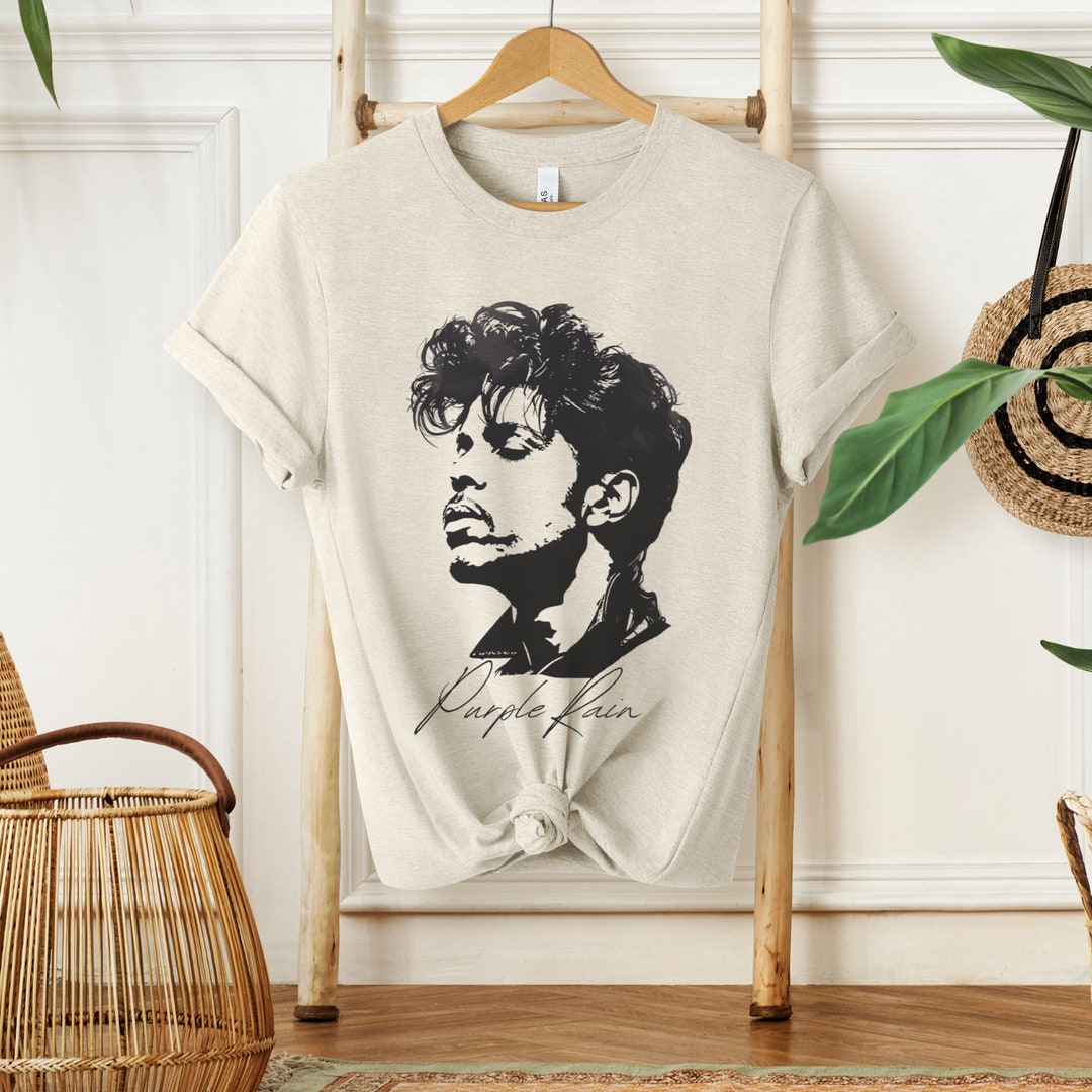 Prince Purple Rain Shirt Prince Shirt Music Legend Tee 80's Band Tee ...