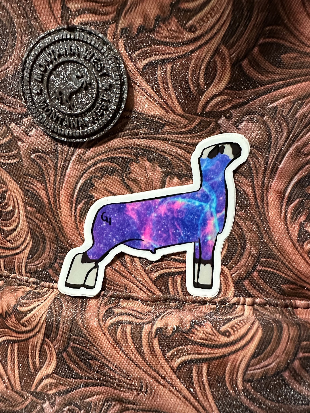 Show Lamb Decal - Etsy