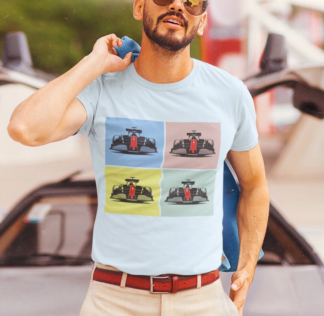 F1 T-shirt / F1 Cars Cool Stylish Auto Racing T-shirt / F1 Graphic ...
