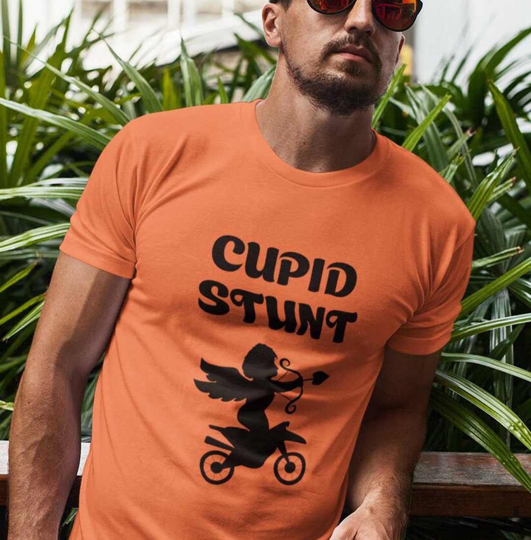 Cupid Stunt T-shirt / Funny Offensive T-shirt / Cupid Stunt Tee - Etsy ...