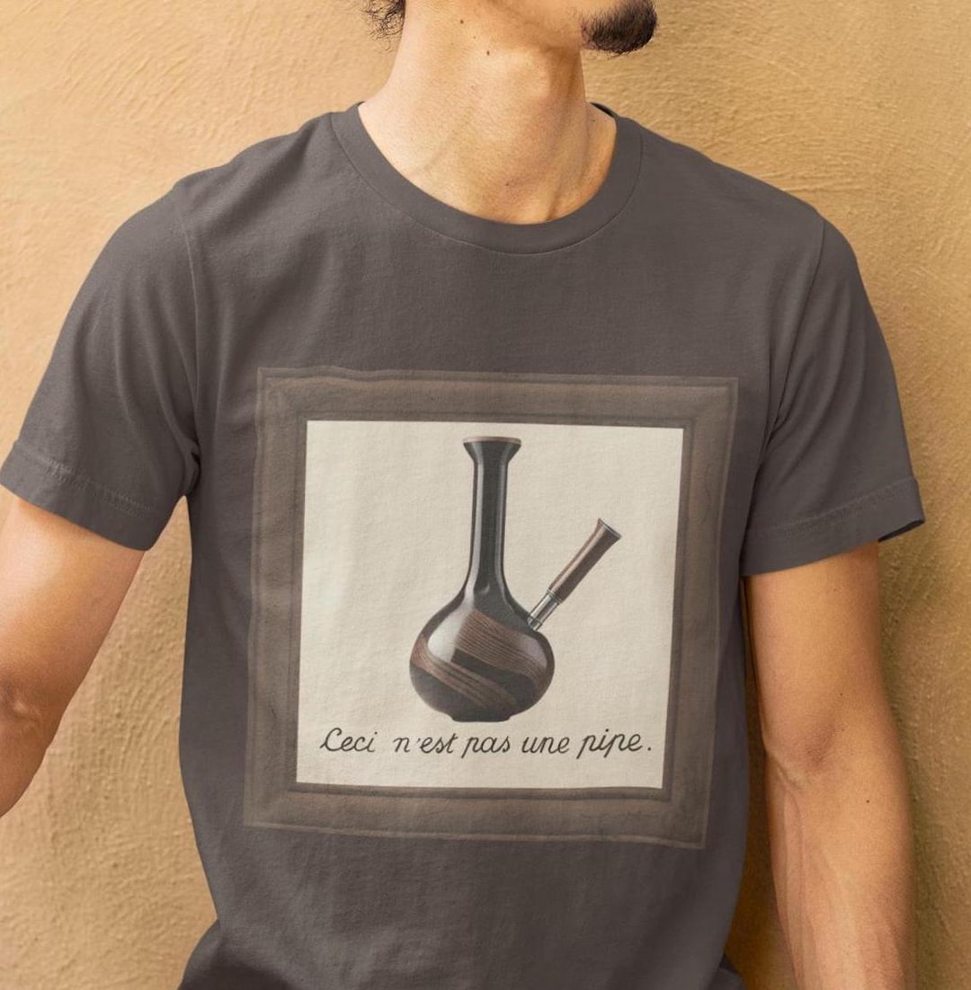 Ceci N'est Pas Une Pipe / Rene Magritte Bong T-shirt - Etsy