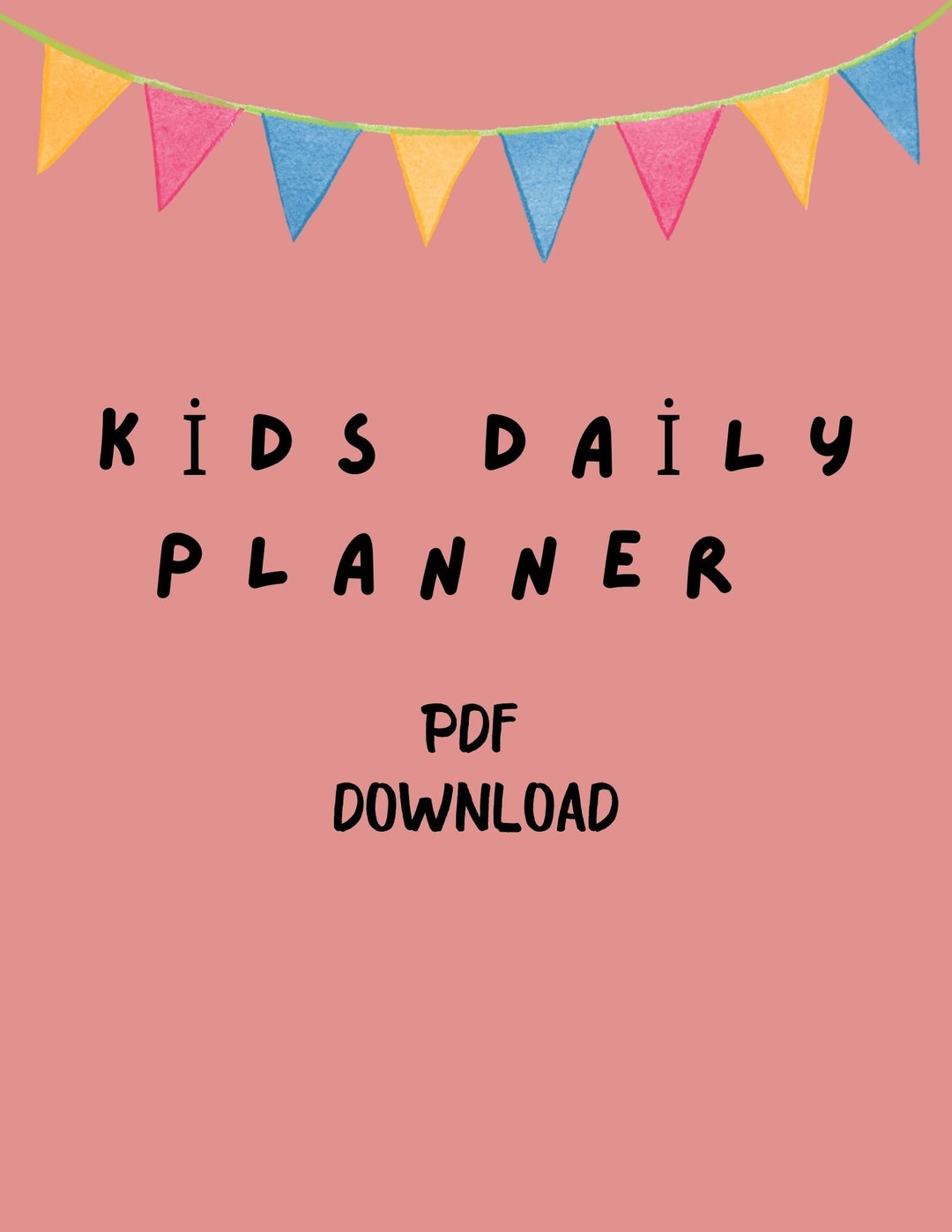Daily Planner / Kids Daily Planner / Planner / Digital - Etsy