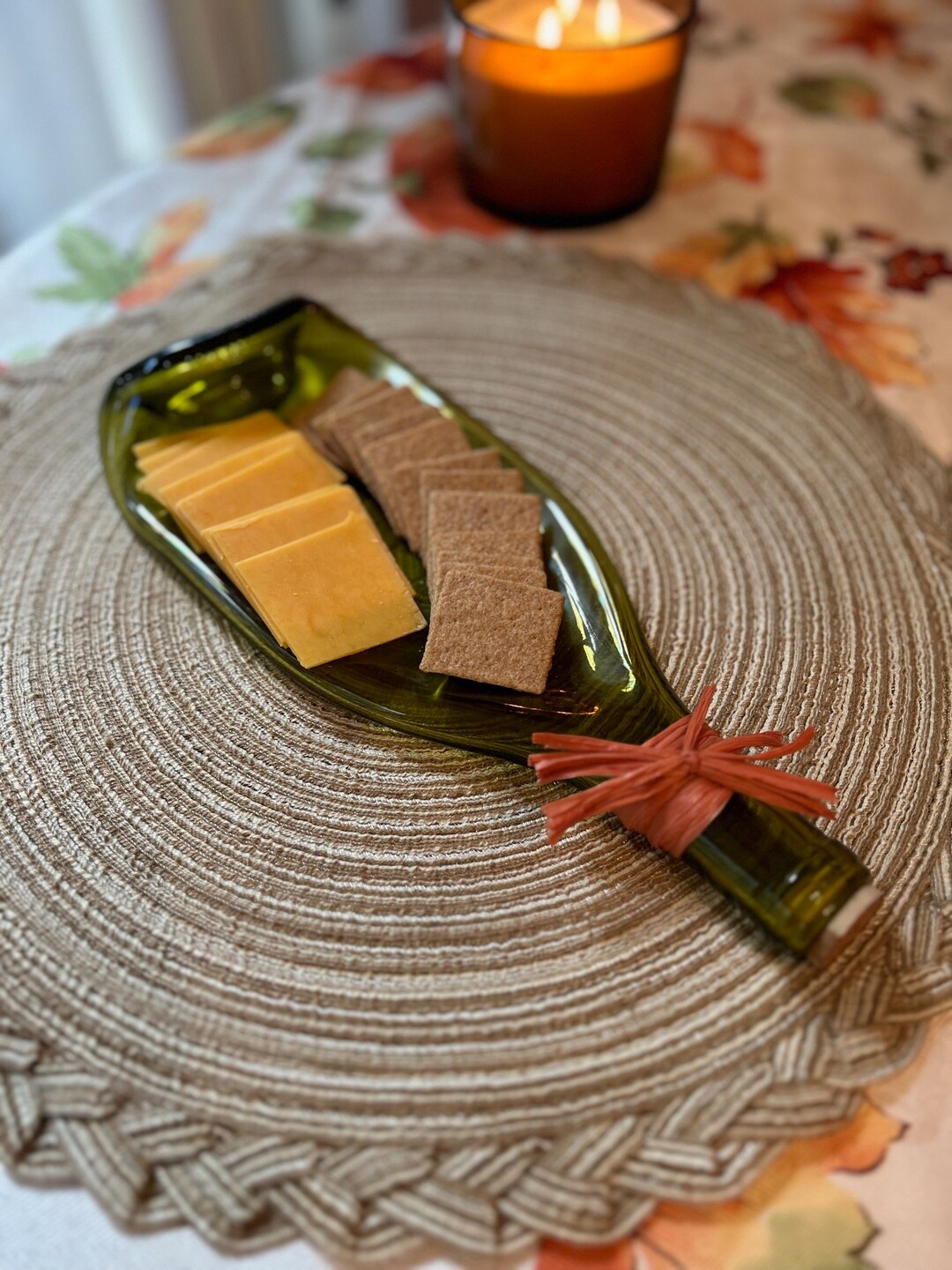 Wine Bottle Cheese Board and Spreader - Etsy