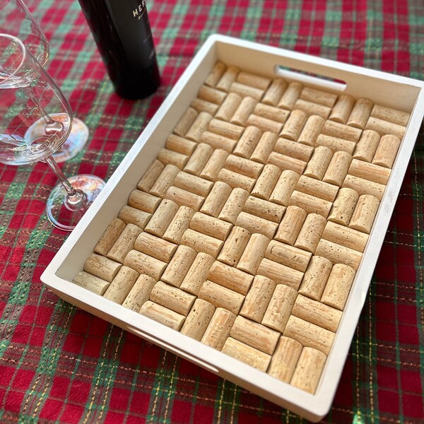 Wine Cork Tray - Etsy
