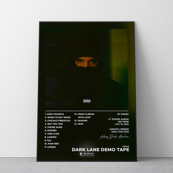 Dark Lane Demo Print - Etsy