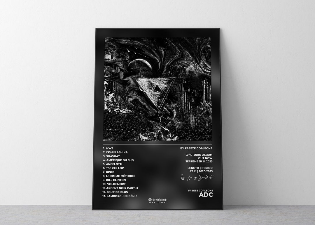 Album Poster ADC Freeze Corleone Freeze Corleone Poster - Etsy