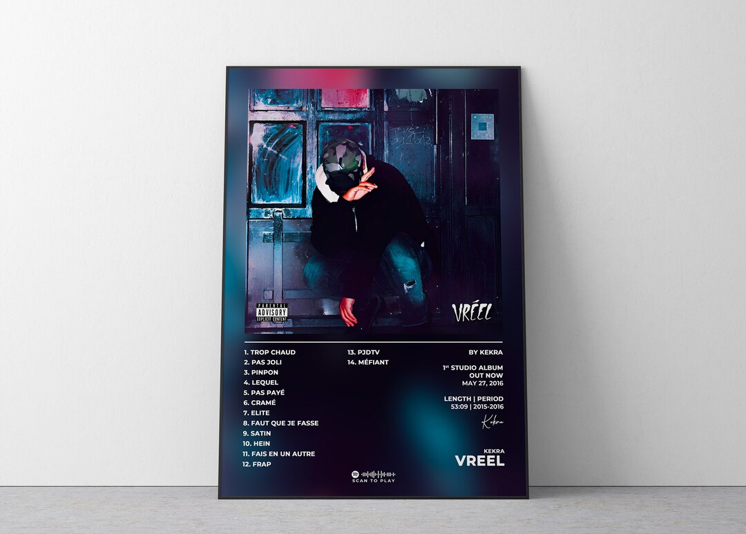 Album Poster Vreel by Kekra Poster by Kekra Rap Poster Album Album Art ...
