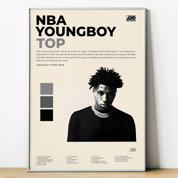 Youngboy Album Cover Poster - Etsy