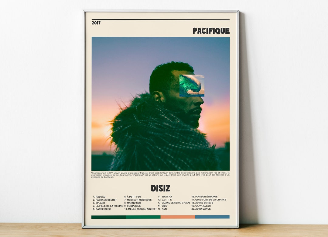 Pacific Poster Album by Disiz Poster Disiz Rapper Poster - Etsy