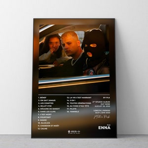 Album Poster Enna de PLK Poster PLK Poster Rap Prints - Etsy France