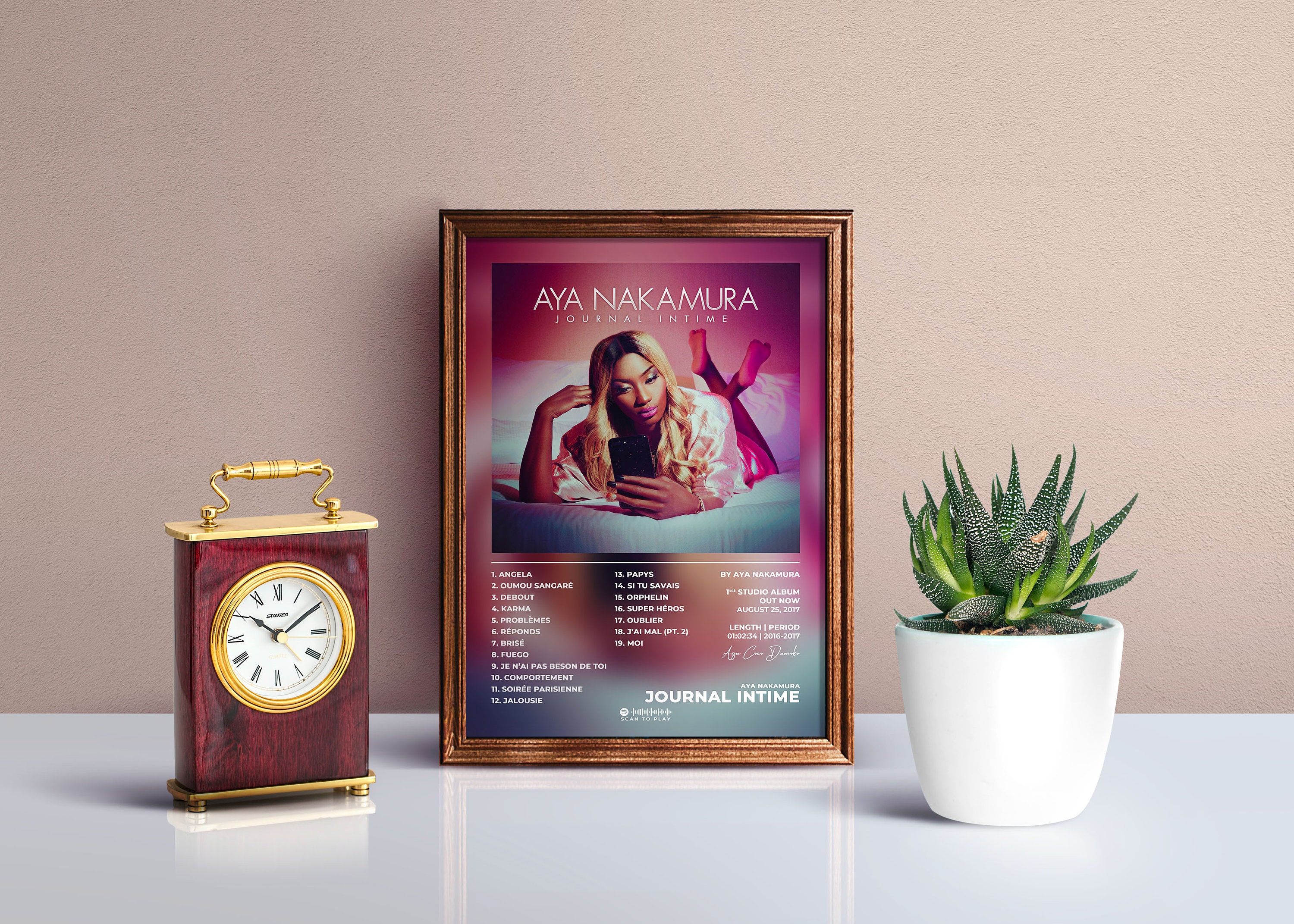 Album Poster Diary Aya Nakamura | Aya Nakamura Josman sold by Courtenay ...