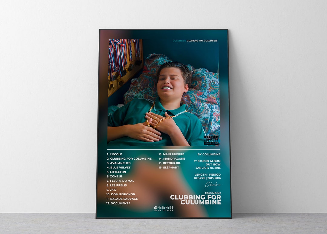 Album Poster Clubbing for Columbine Poster Columbine Rapping Album ...