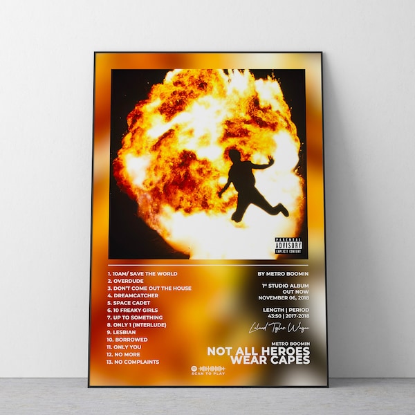 Metro Boomin Album Poster - Etsy