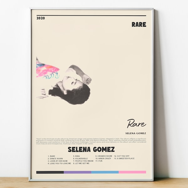 Selena Gomez Rare Album Poster - Etsy