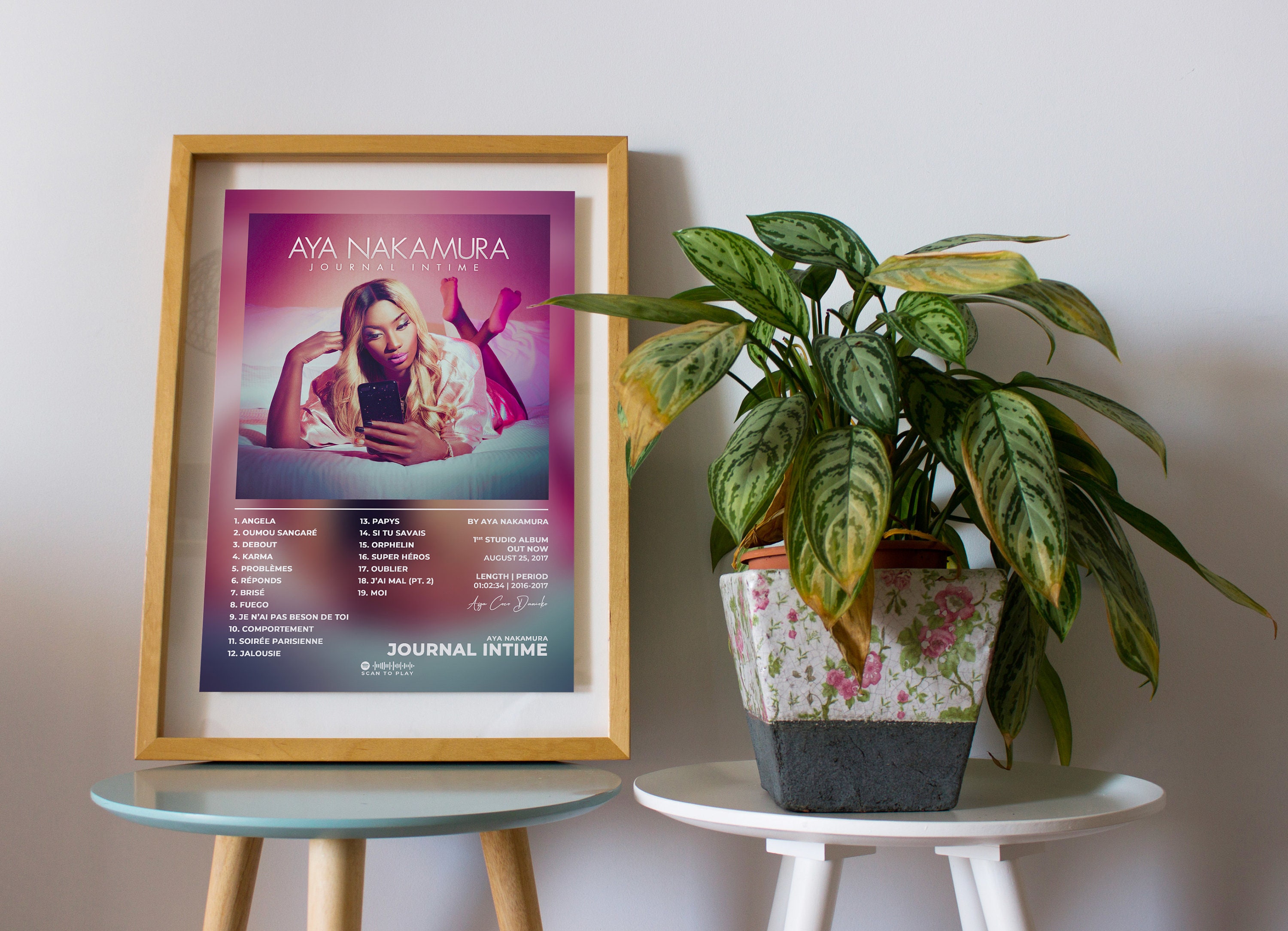 Album Poster Diary Aya Nakamura | Aya Nakamura Josman sold by Courtenay ...