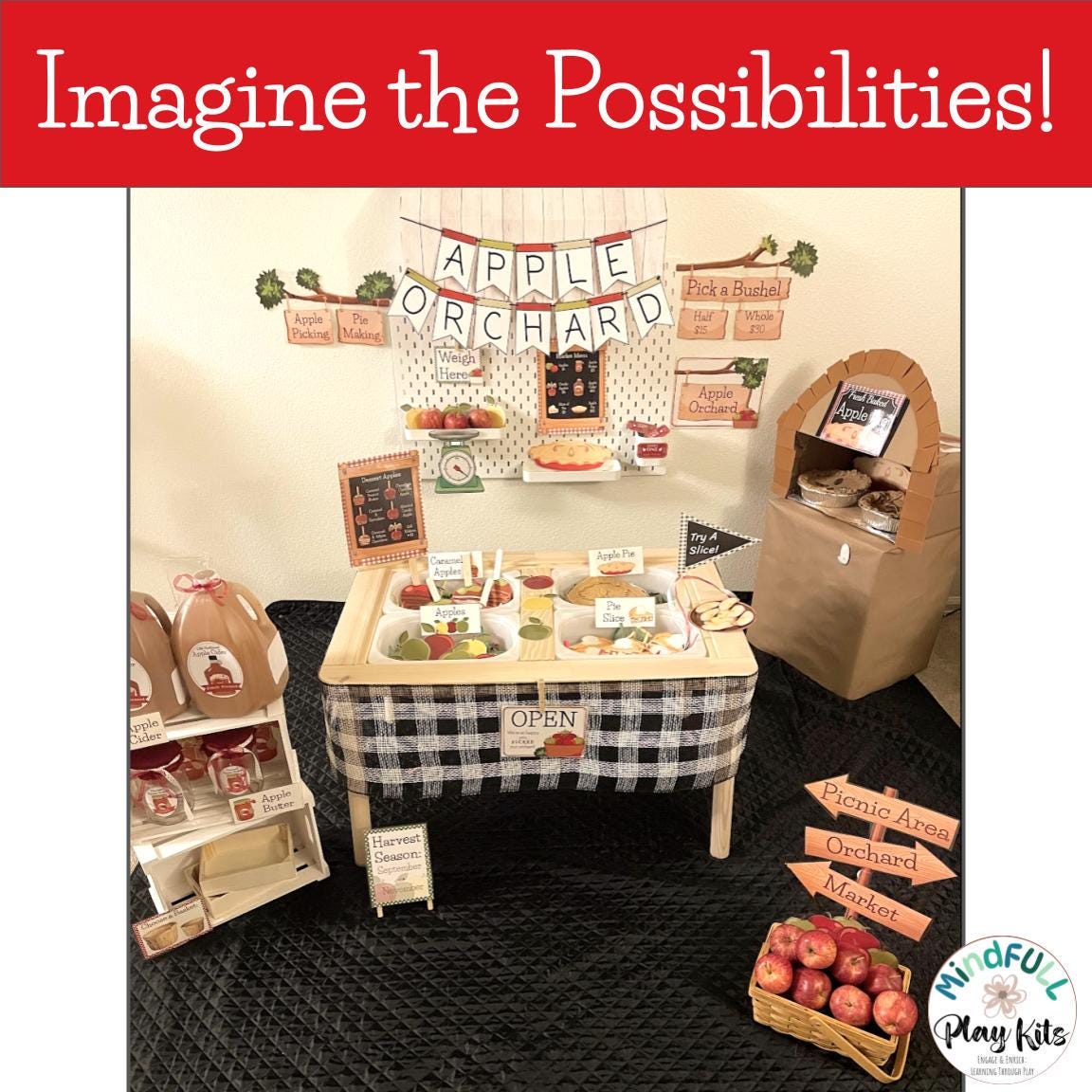 Apple Orchard | Apple Market | Apples | Fall Lessons | Preschool Unit ...