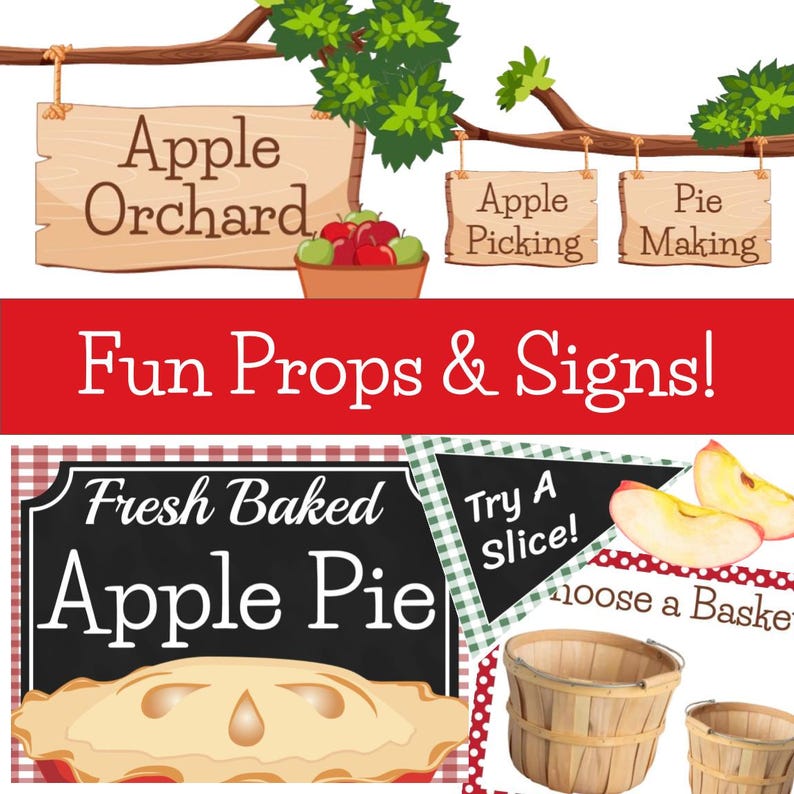 Apple Orchard | Apple Market | Apples | Fall Lessons | Preschool Unit ...