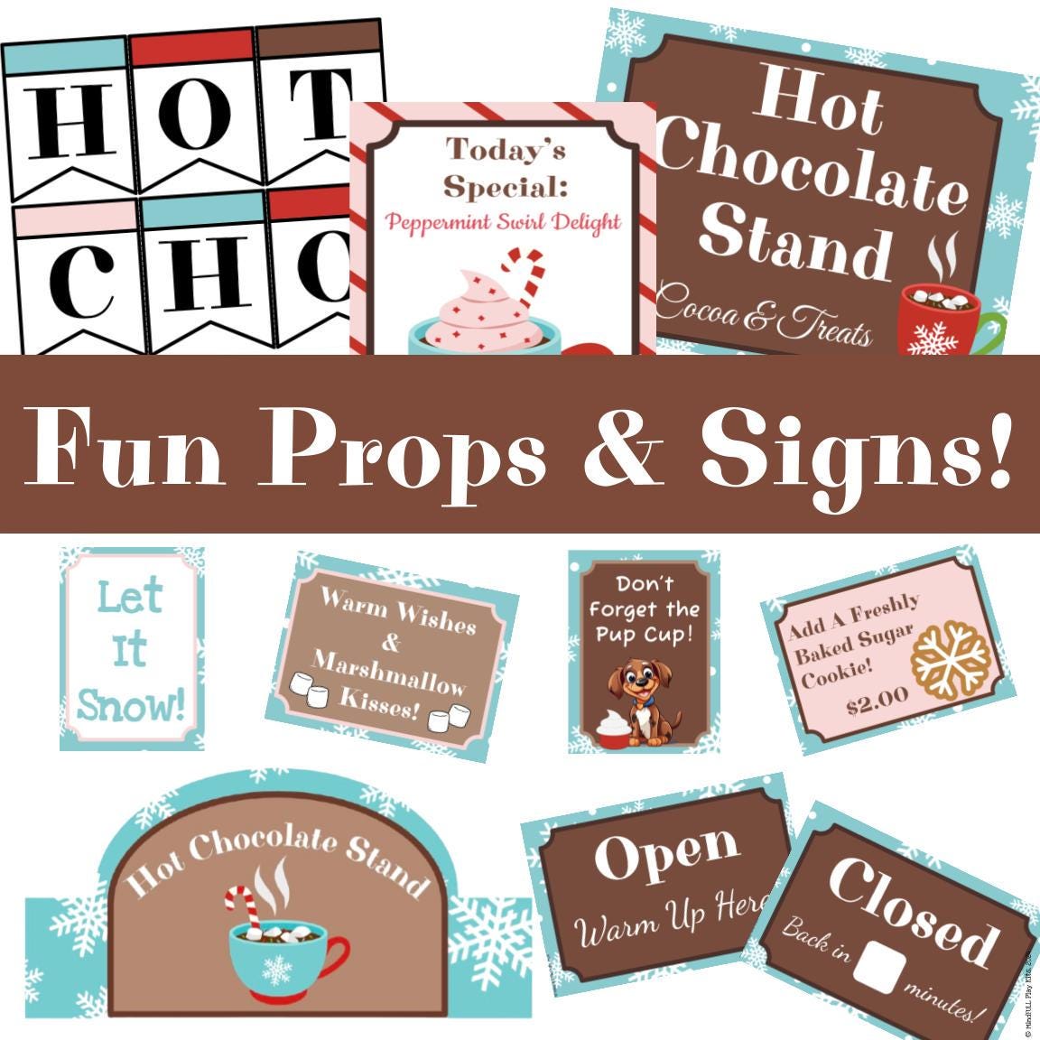 Hot Chocolate Pretend Play | Hot Cocoa Dramatic Play | Preschool ...