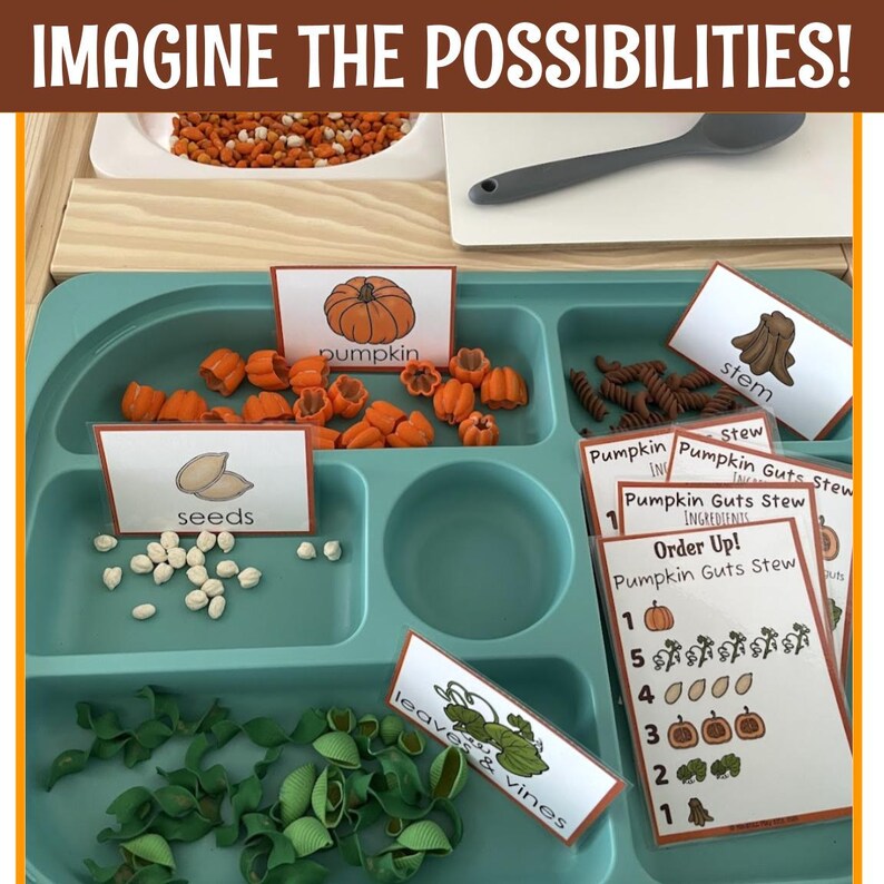 Pumpkin Guts Stew Printable Recipes | Preschool Centers | Kindergarten ...
