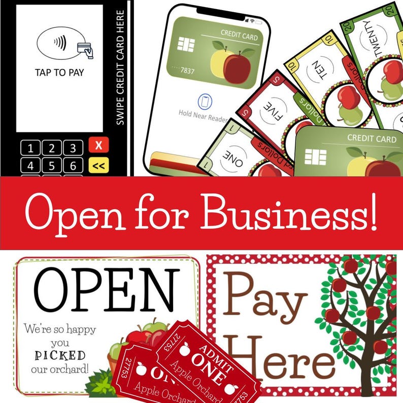 Apple Orchard Apple Market Apples Fall Lessons Preschool Unit Dramatic ...