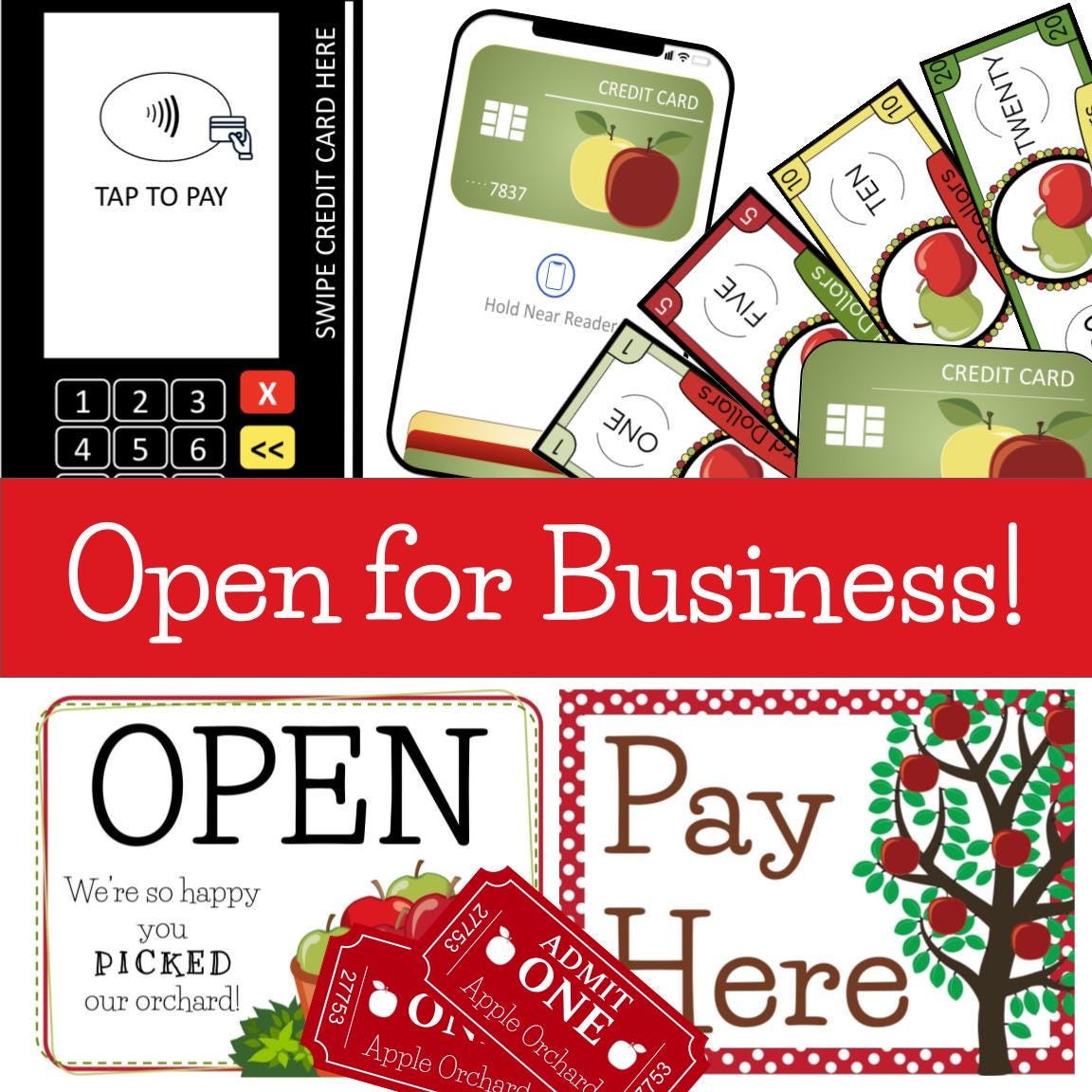 Apple Orchard | Apple Market | Apples | Fall Lessons | Preschool Unit ...