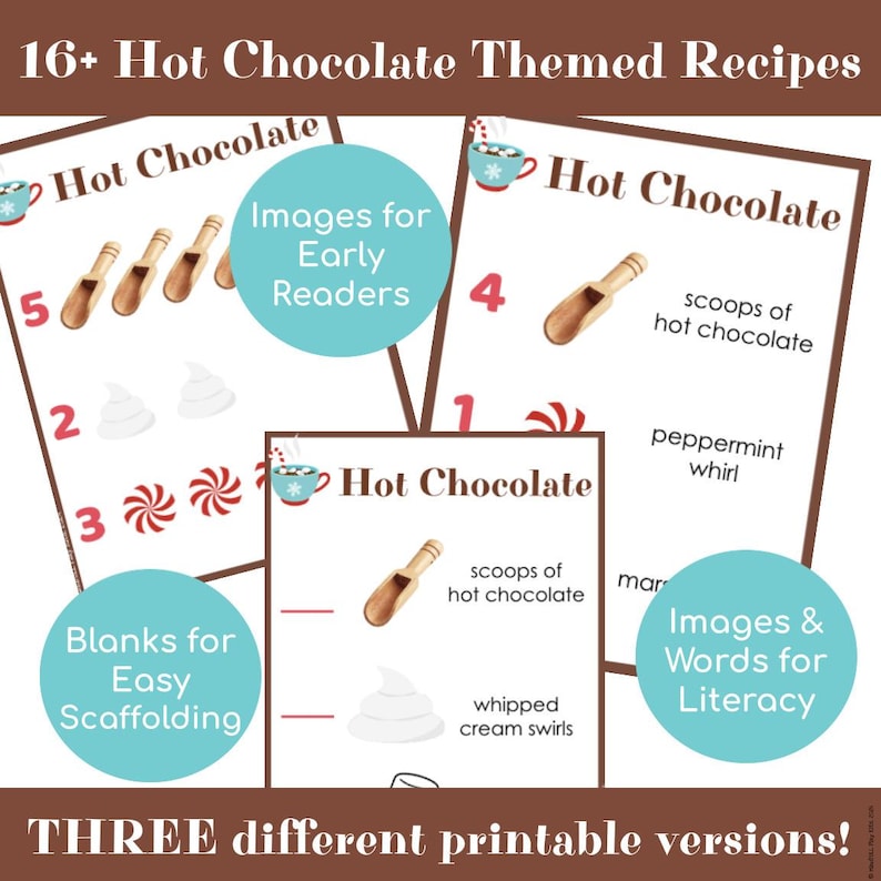 Hot Chocolate Pretend Play | Hot Cocoa Dramatic Play | Preschool ...
