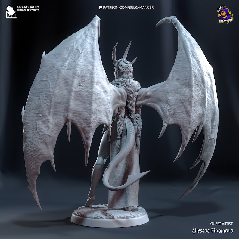 Mizora Baldurs Gate 3 3D Printed Model BG3 Figure - Etsy