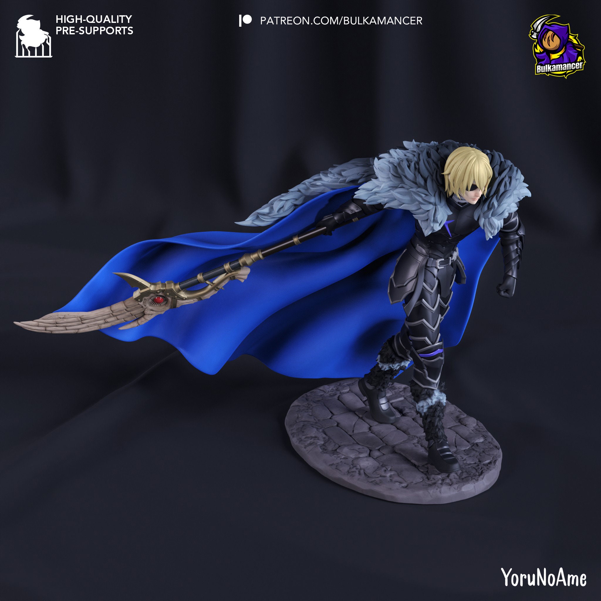 Dimitri Fire Embelm Three Houses Boar Prince 3D Printed Model Fire ...