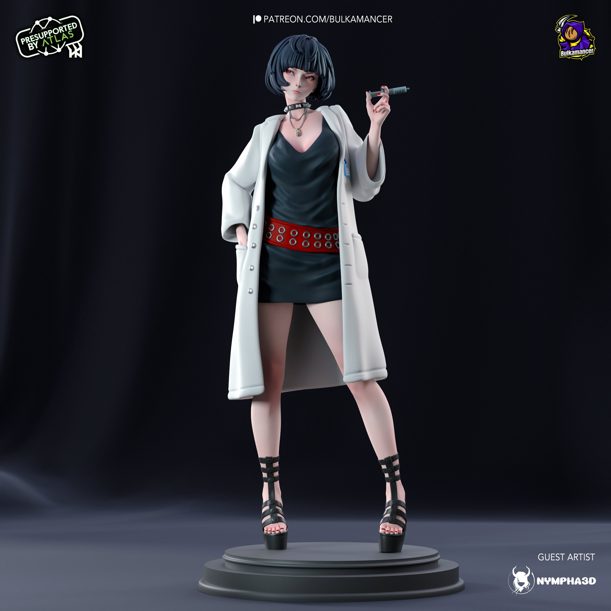 Tae Takemi Persona 5 3D Printed Model Persona 5 Figure - Etsy