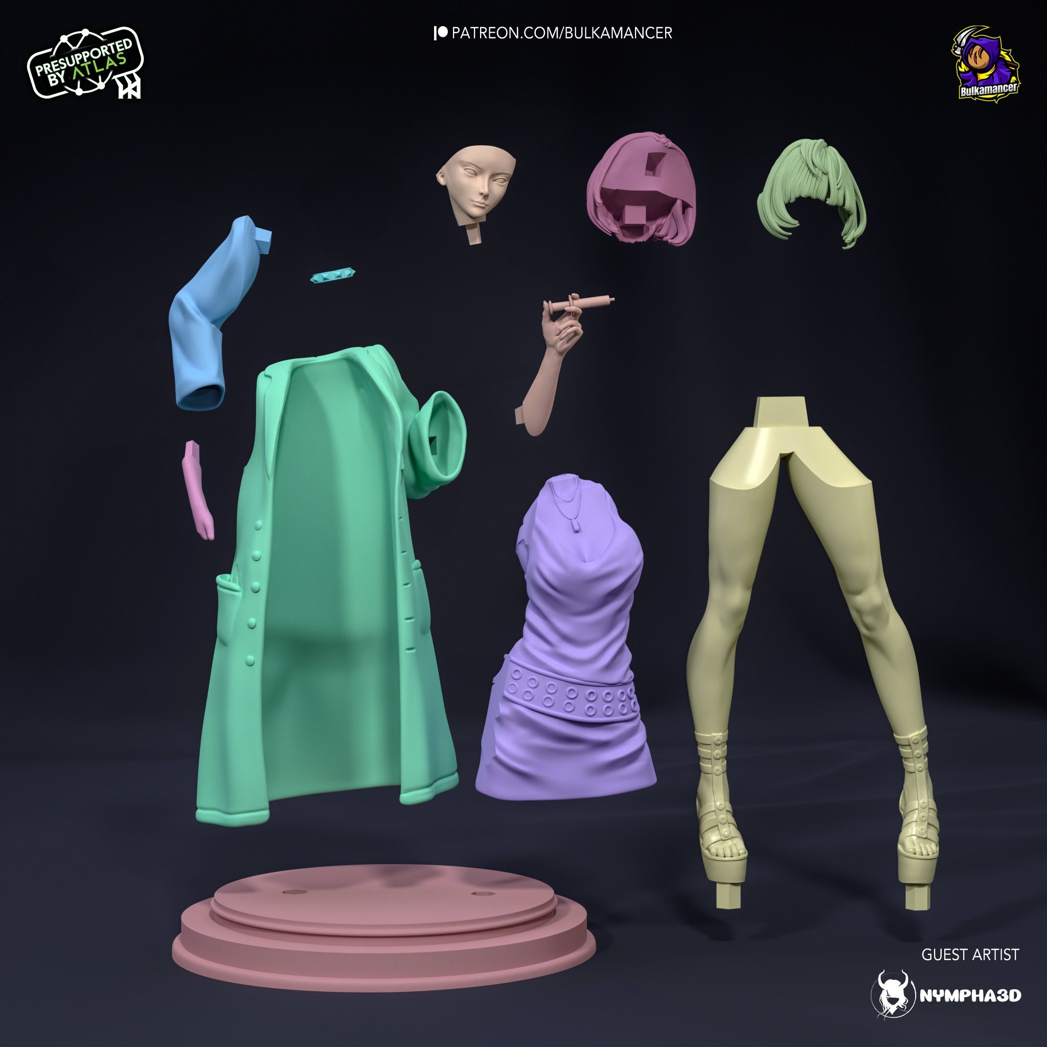 Tae Takemi Persona 5 3D Printed Model Persona 5 Figure - Etsy