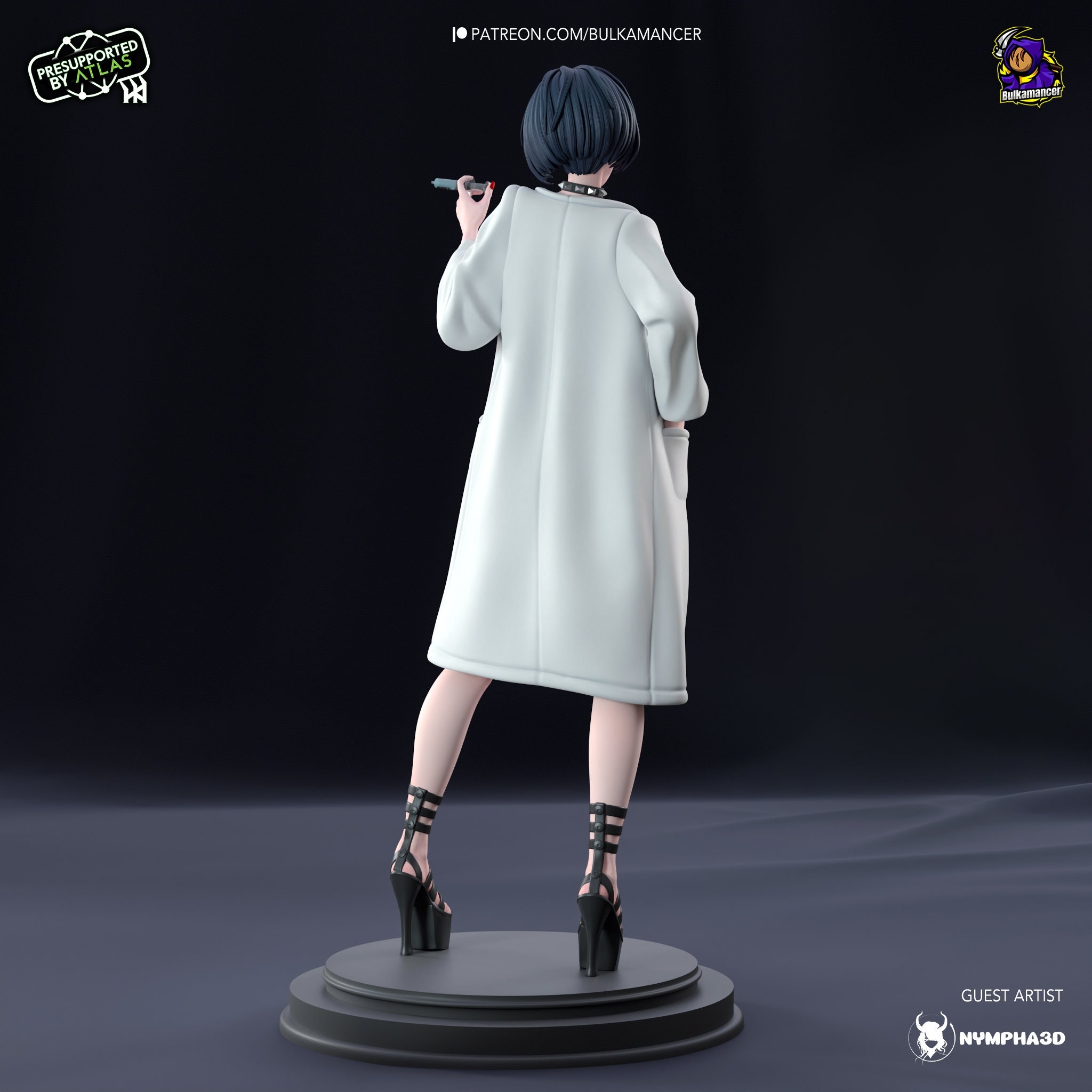 Tae Takemi Persona 5 3D Printed Model Persona 5 Figure - Etsy