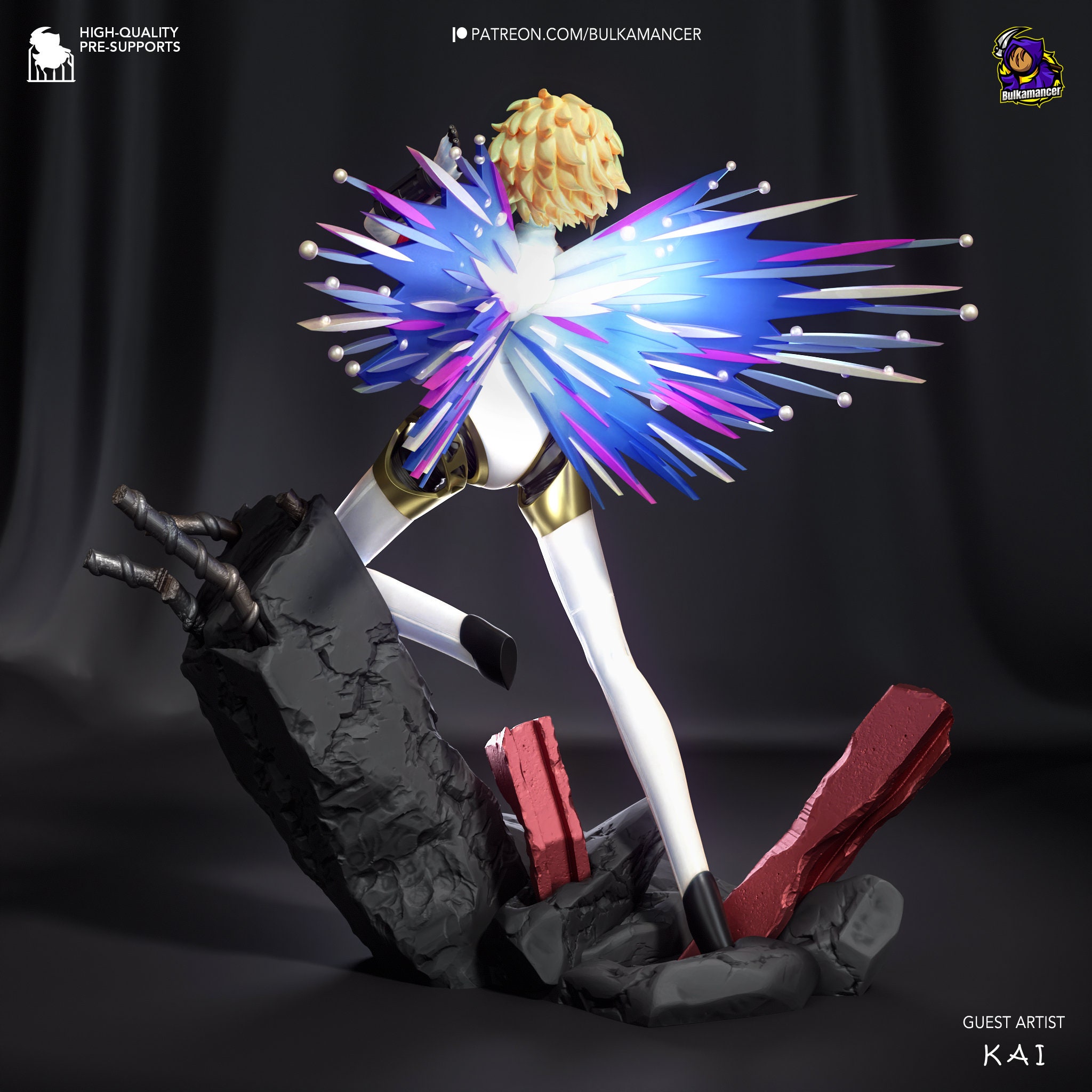 Aigis Persona 3 Reload 3D Printed Model Persona 3 Reload Figure - Etsy