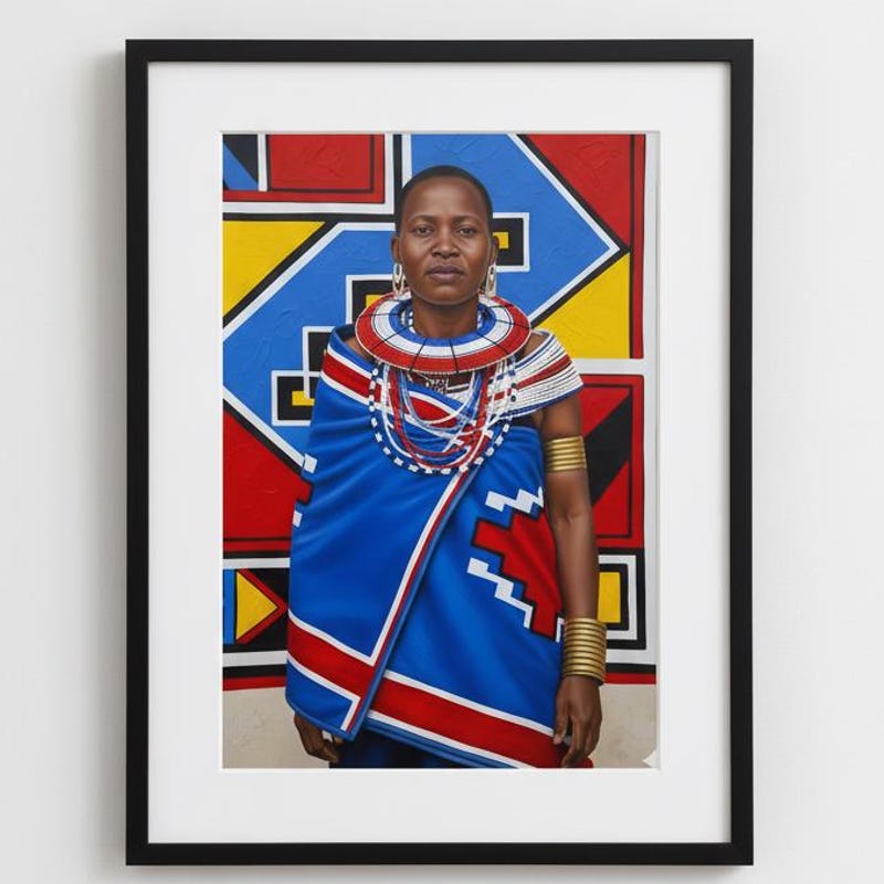 Ndebele Decor - Etsy
