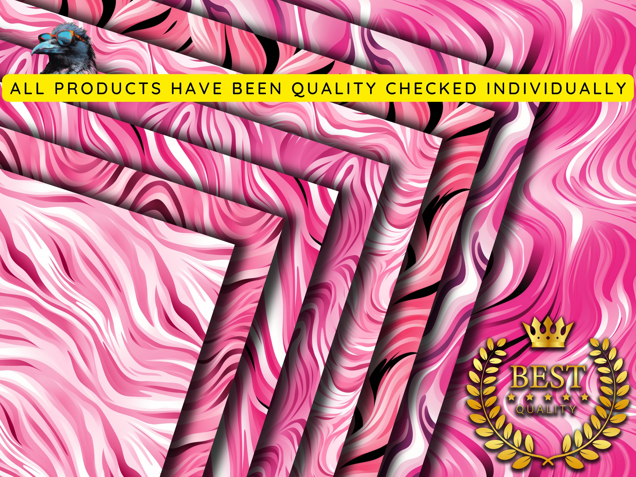 Pink Zebra Print Paper Digital Paper Pack | Seamless Patterns ...