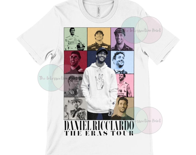 Daniel Ricciardo High Performance Athlete Comfort Colors T-shirt ...