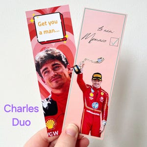 F1 Themed Bookmarks - Etsy UK