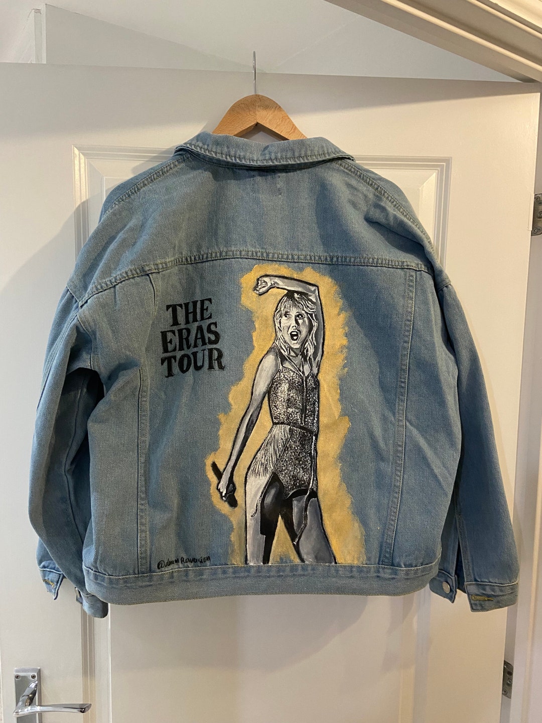 Custom Painted Denim Jackets - Etsy