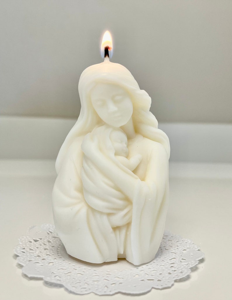 Mother With Child Candle | Handmade Soy Candle | Mother’s Day - Etsy
