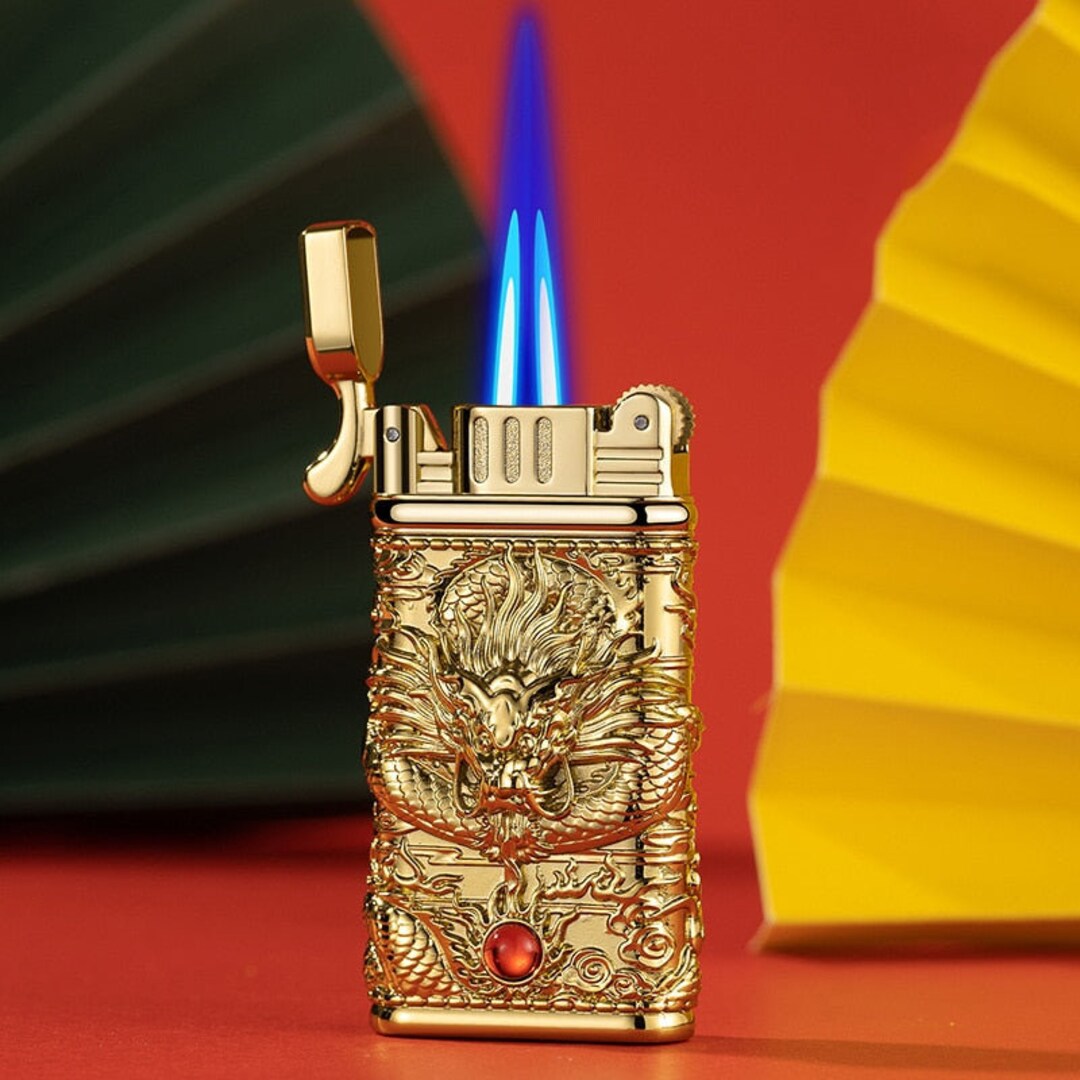 Gemstone Dragon Torch - Etsy