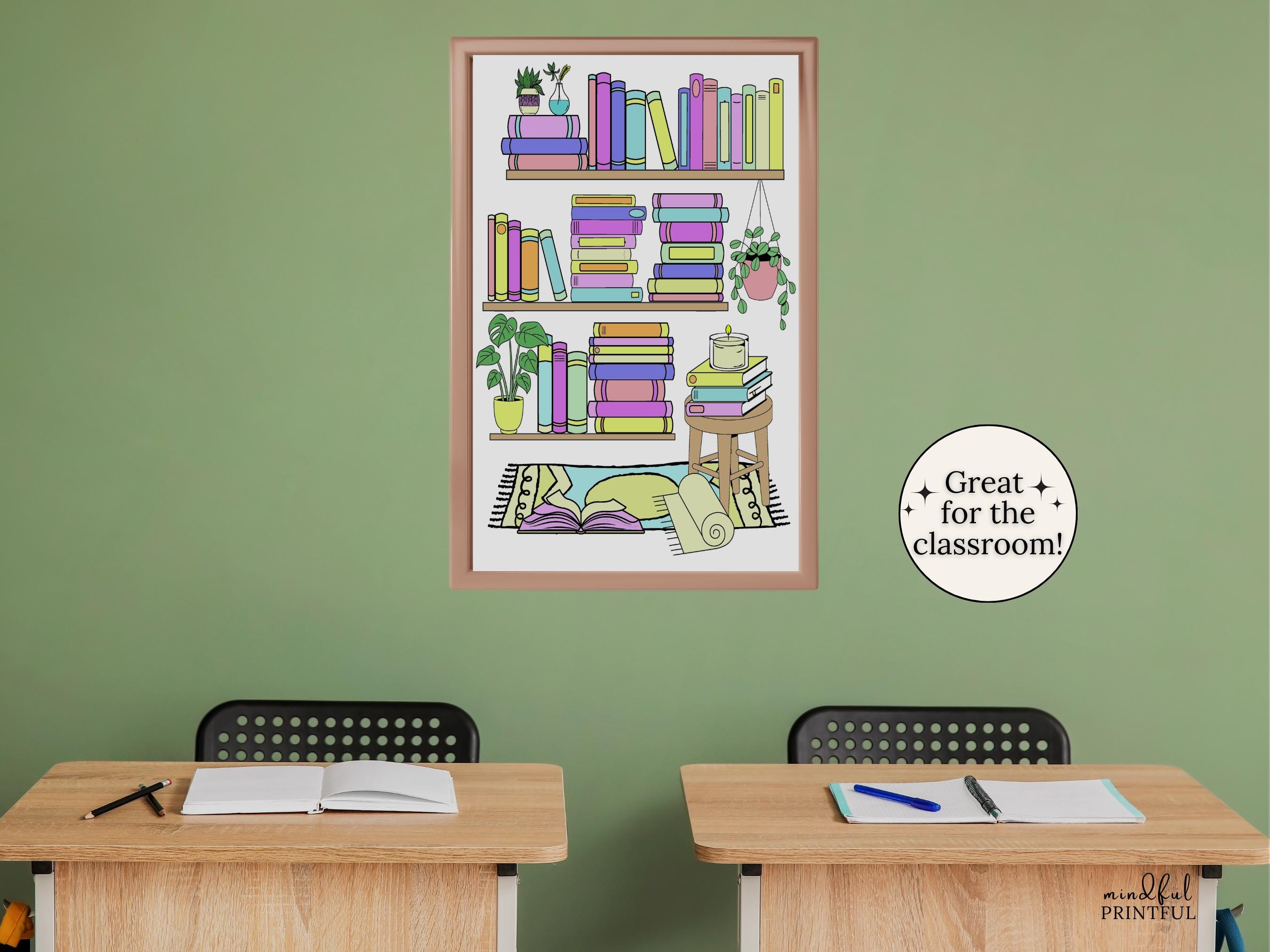 Reader Poster, Reading Tracker Printable, Reading Log, Books Read ...