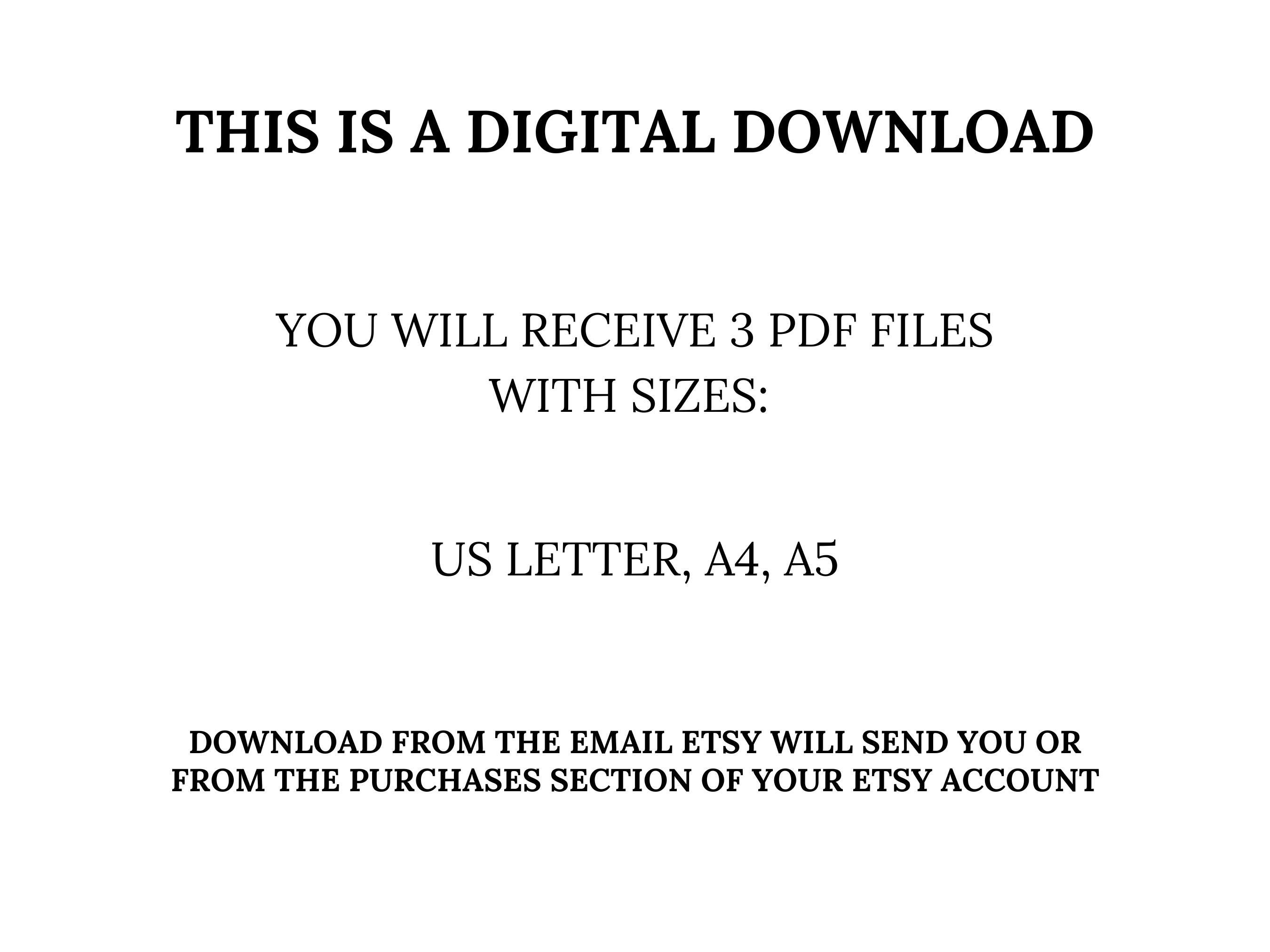 Doodle of the Day Printable Bundle 12 Monthly Doodle Pages Daily Doodle ...