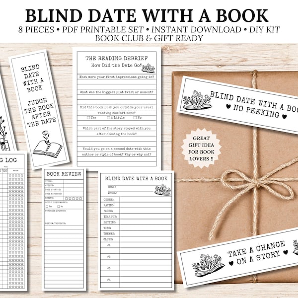Blind Date With a Book - Etsy