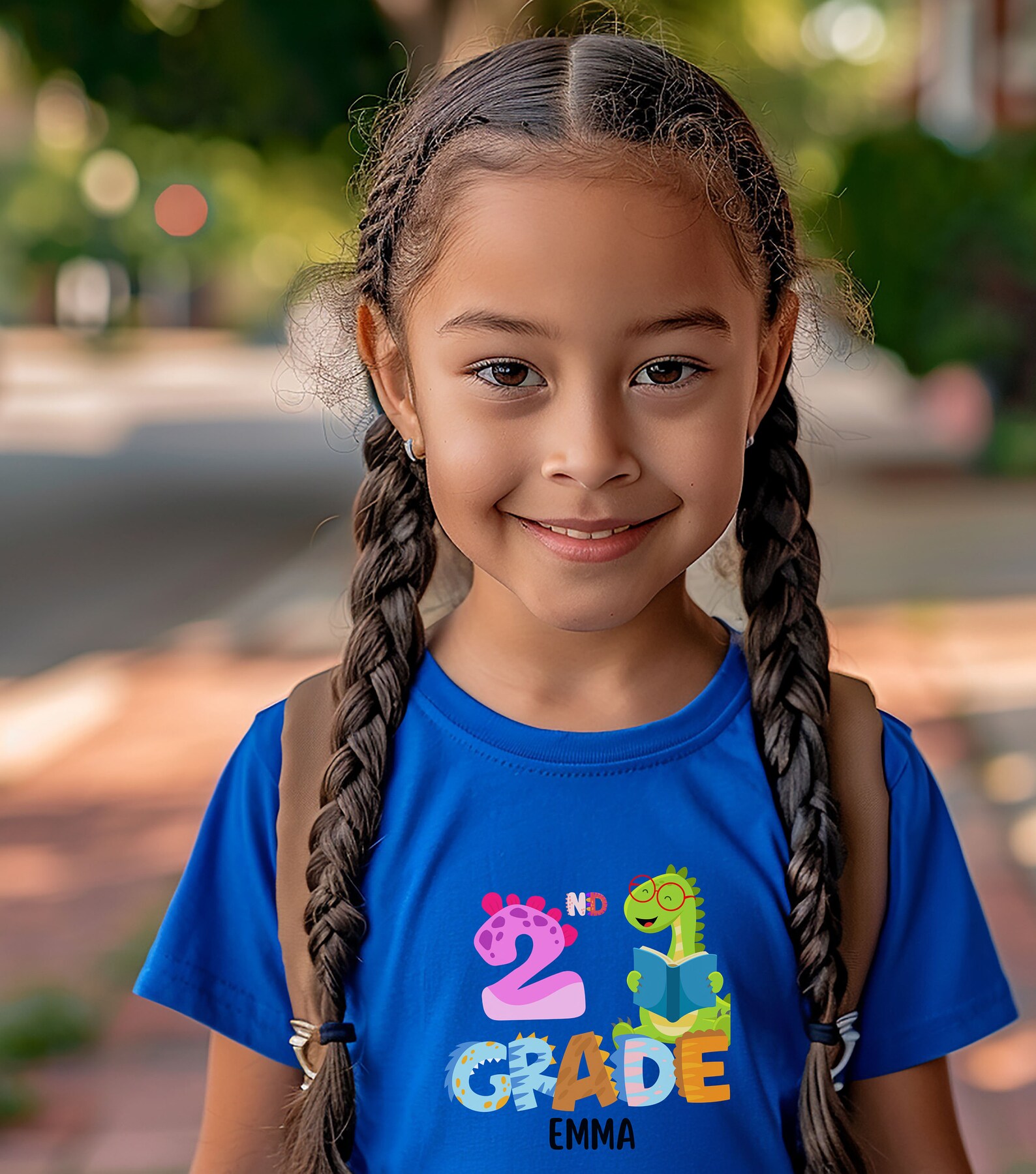 Personalized 2nd Grade Kids Custom Name Back to School Shirt ...